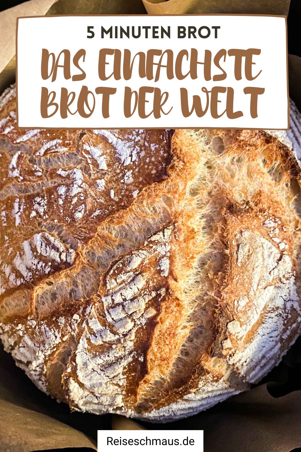 5 Minuten Brot backen: Das einfachste Brot der Welt